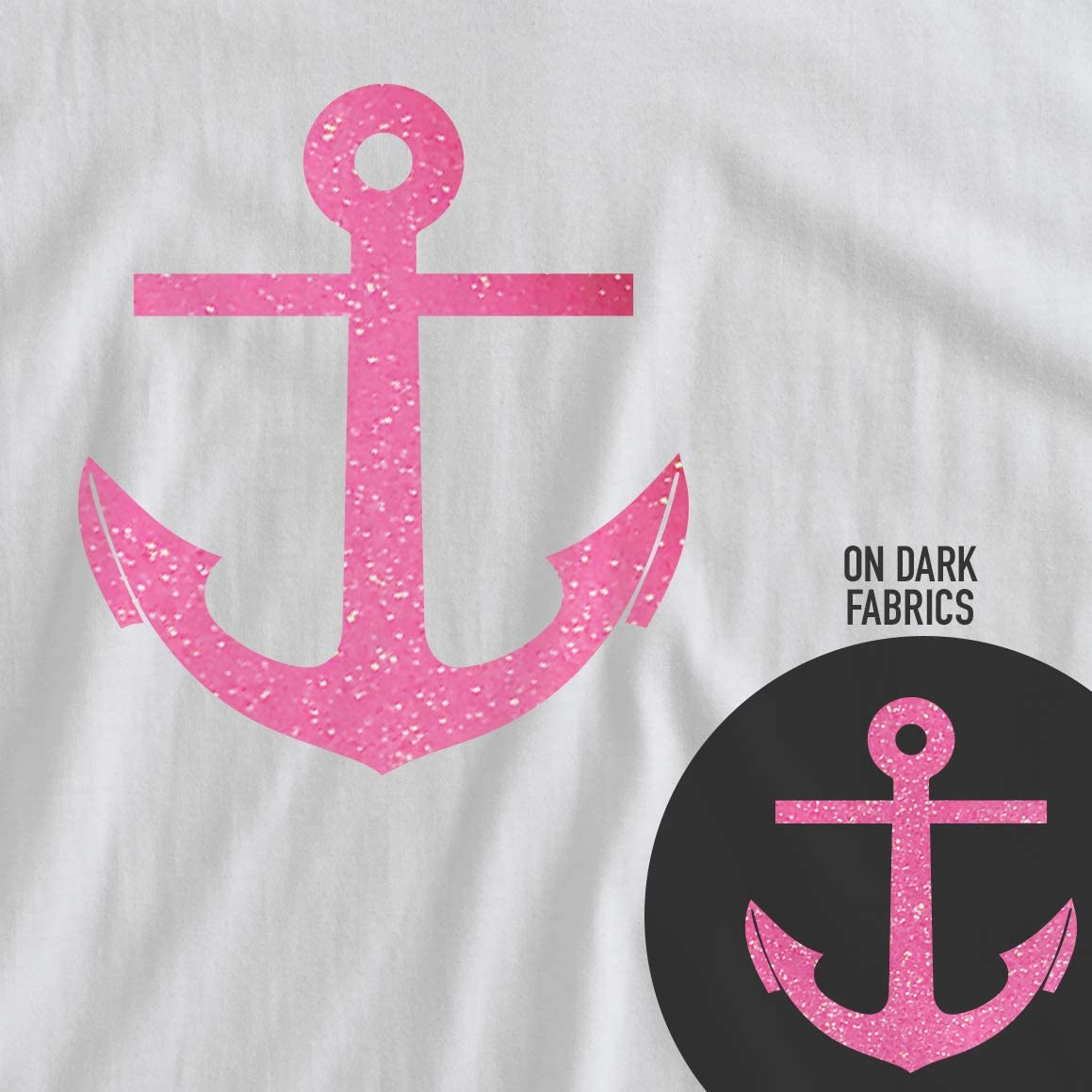 Siser Glitter Heat Transfer Vinyl Iron On HTV Precut Sheets (Neon Pink ...